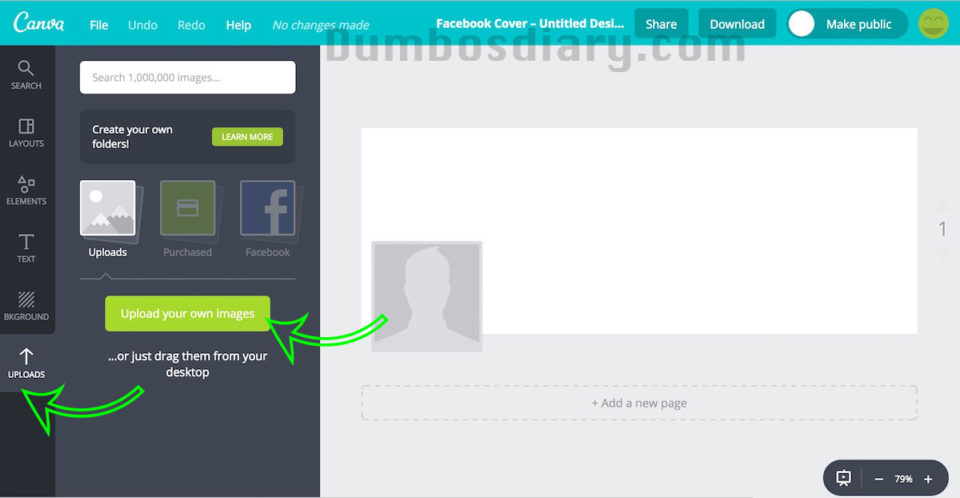 Use Canva to Design Cover Photos Online for Social Media