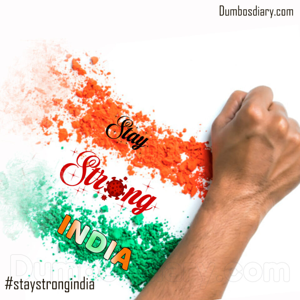'Stay Strong India' DP For Social Media | Covid 19 Crisis